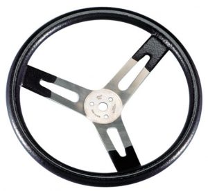 Sweet Mfg 15", 16", 17" Dished Aluminum Steering Wheel - American Tire ...